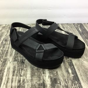 Black Call It Spring Platform Heels on Poshmark